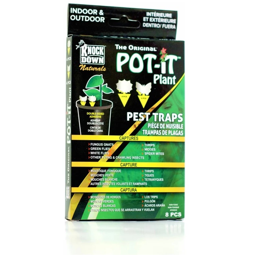 8pk Pot-it Plant Sticky Traps – Spencer's Garden Centre