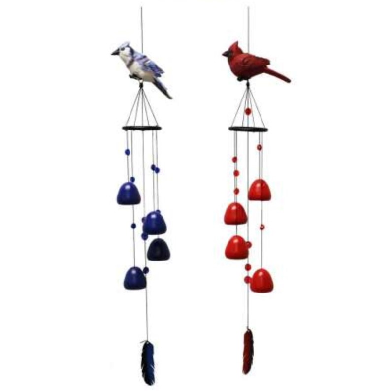 30″ Windchime Asst. Cardinal / Blue Jay Resin LK1071S – Spencer's ...