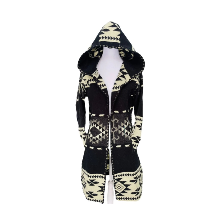 Jacket Long w/ Hood Alpaca Wool – Kayak – Spencer's Garden Centre